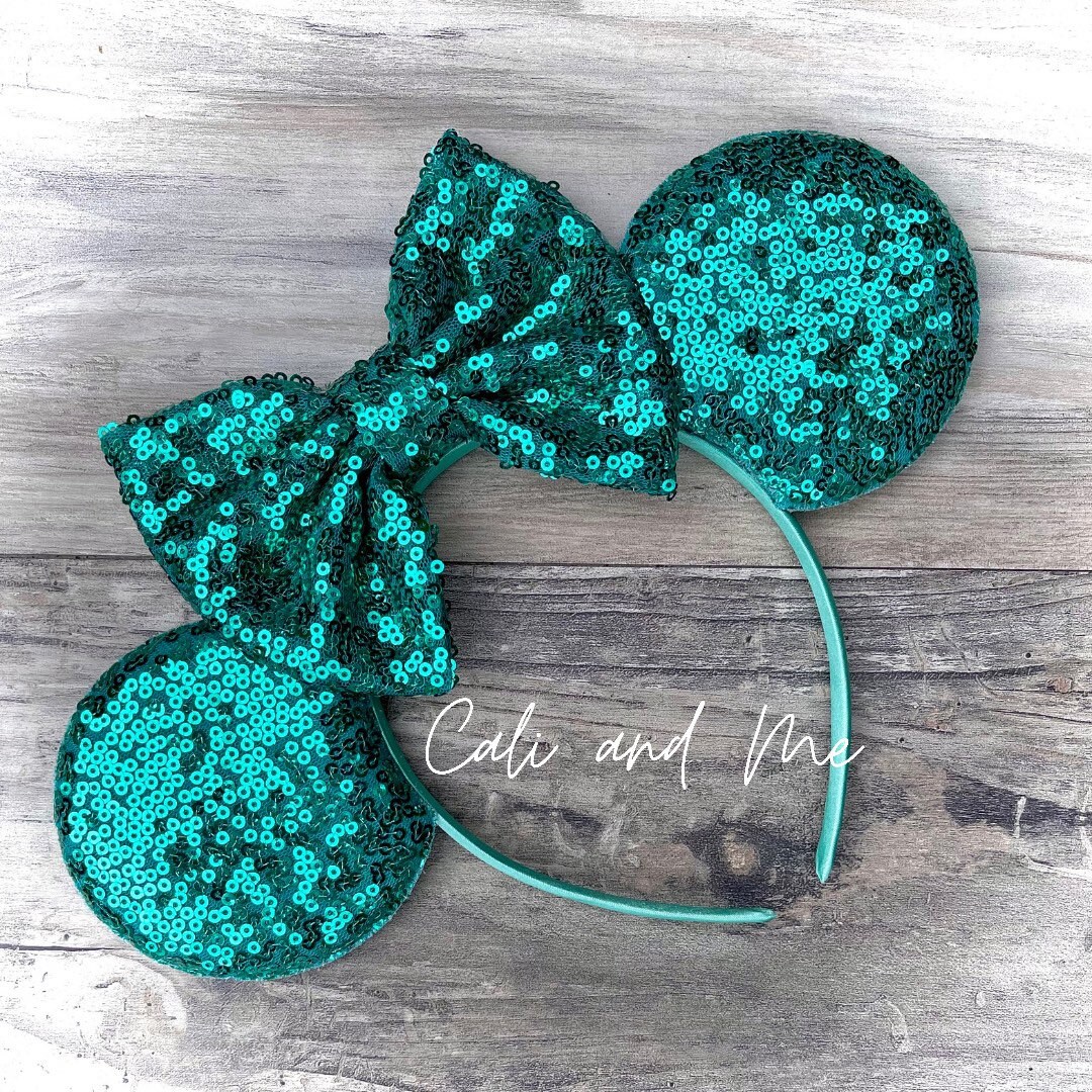 Teal Mickey - Etsy