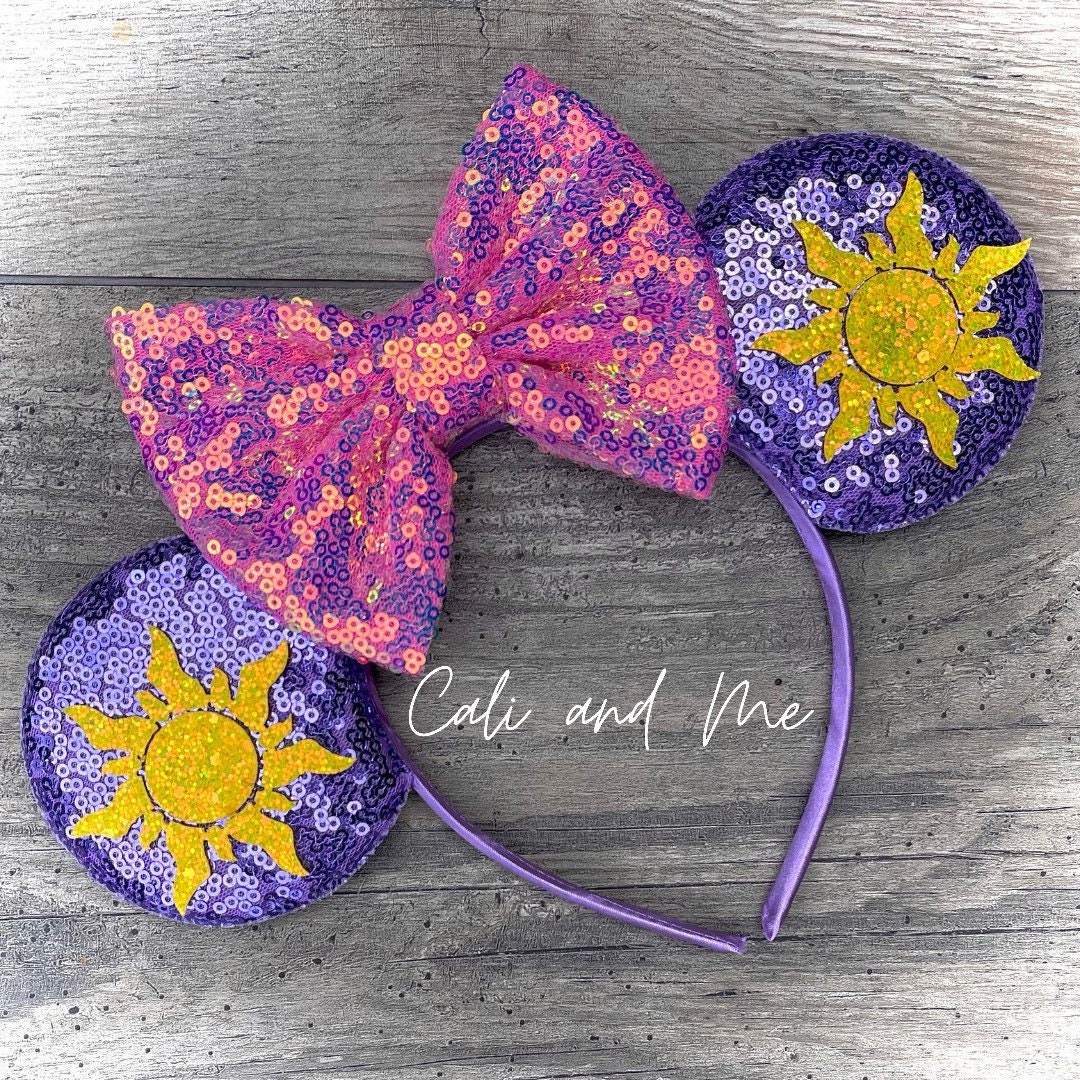Tangled Ears Tangled Mickey Ears Rapunzel Ears Minnie Mouse - Etsy