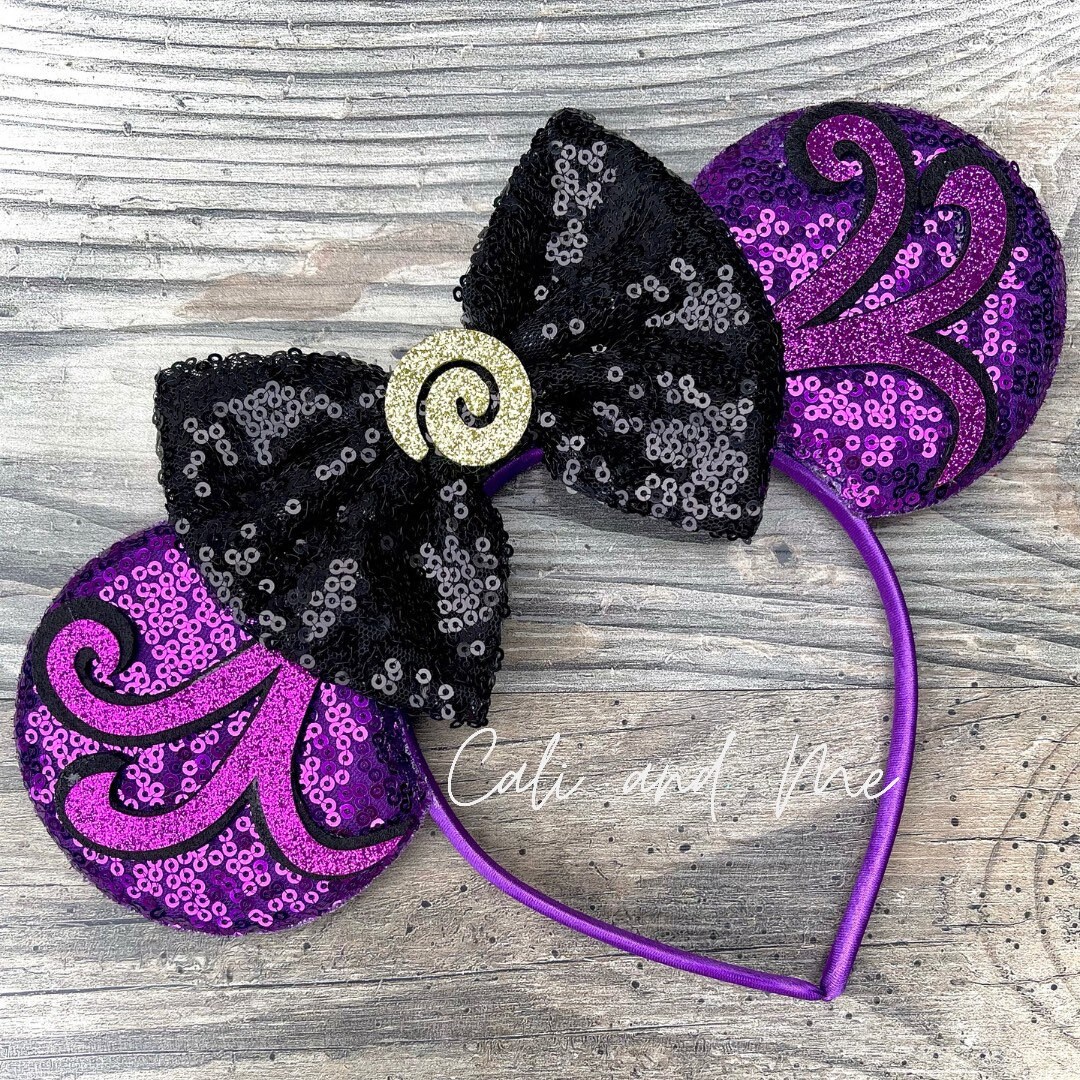 Ursula Mickey Ears Ursula Minnie Ears Ursula Mouse Ears - Etsy