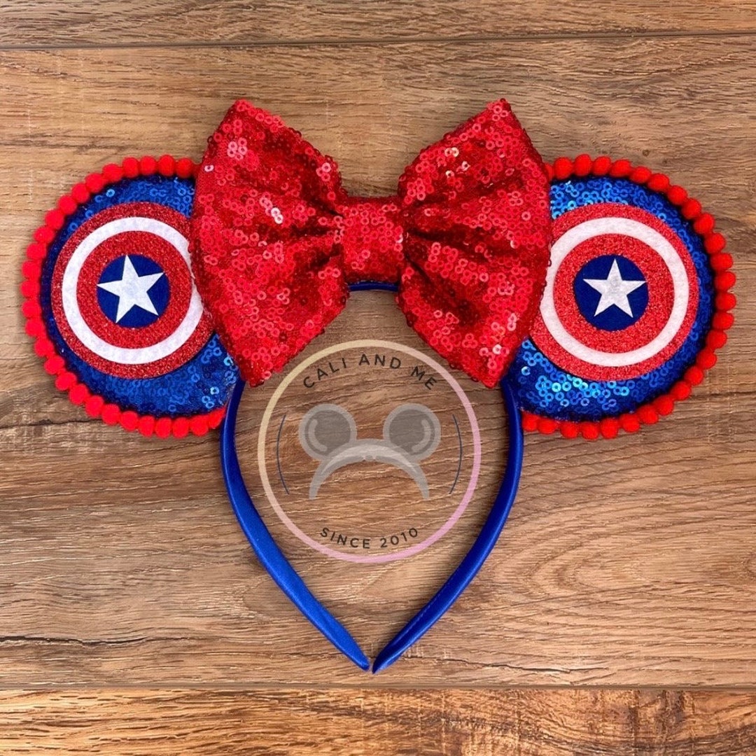 Avenger Inspired Ears, Mickey Ears, Minnie Ears, Marvel Ears, Mouse ...