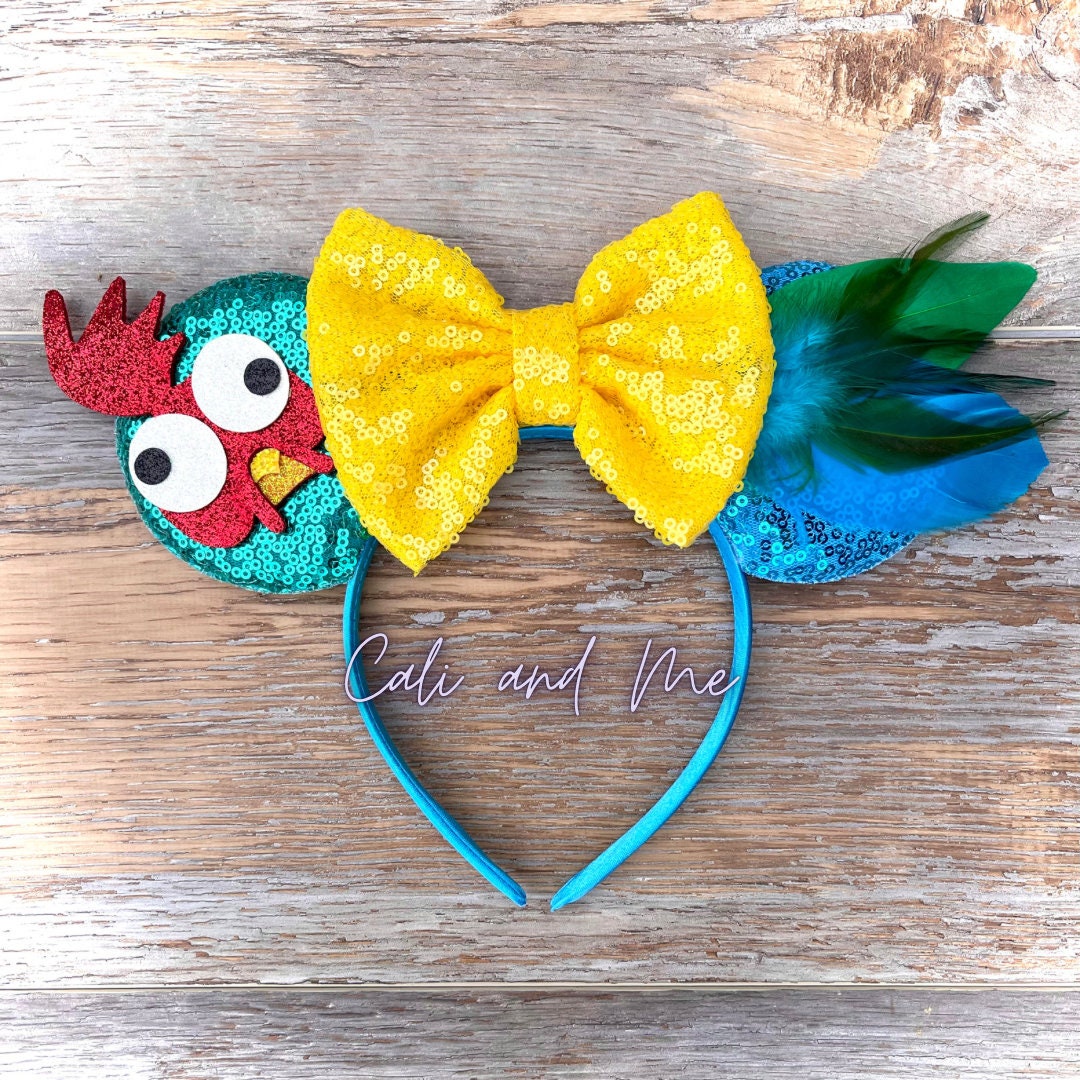 Hei Hei Ears, Moana Ears, Hei Hei Mouse Ears, Moana Mouse Ears, Hei Hei ...