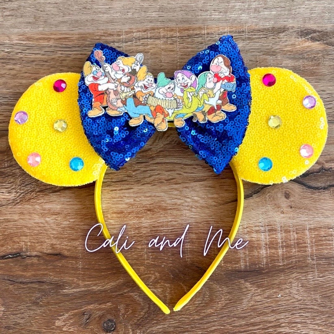 Seven Dwarfs Inspired Mouse Ears, Dwarfs Ears, Mine Train Ears, Snow ...