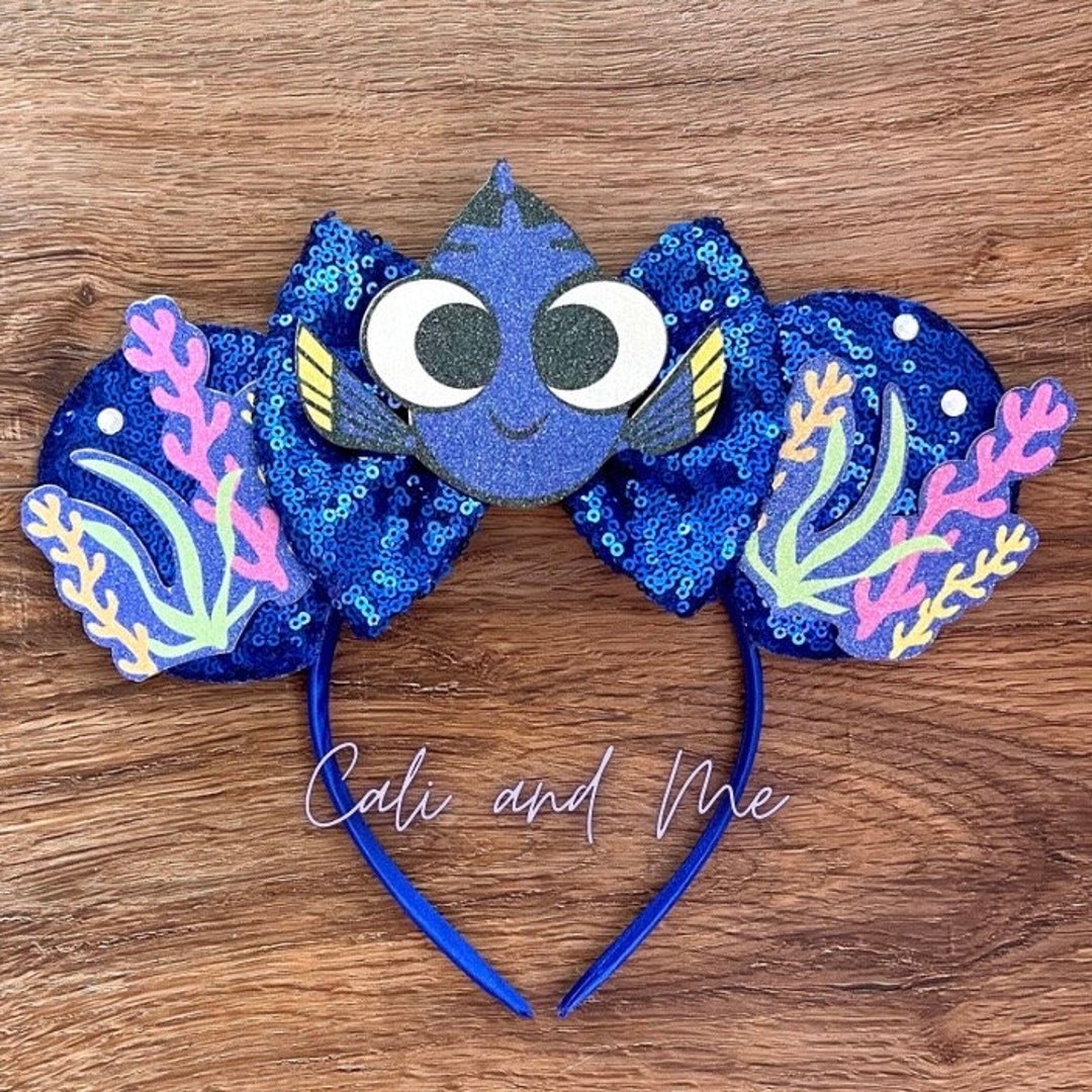 Dory Inspired Ears, Finding Dory Ears, Dory Mickey Ears, Dory Ears ...
