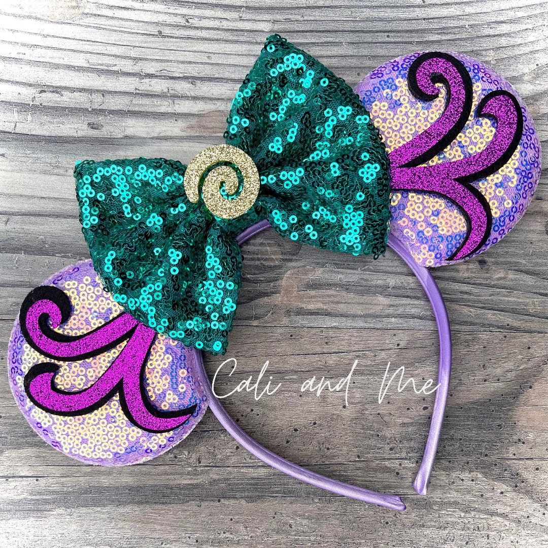 Ursula Mickey Ears, Ursula Minnie Ears, Ursula Mouse Ears, Villian Ears ...
