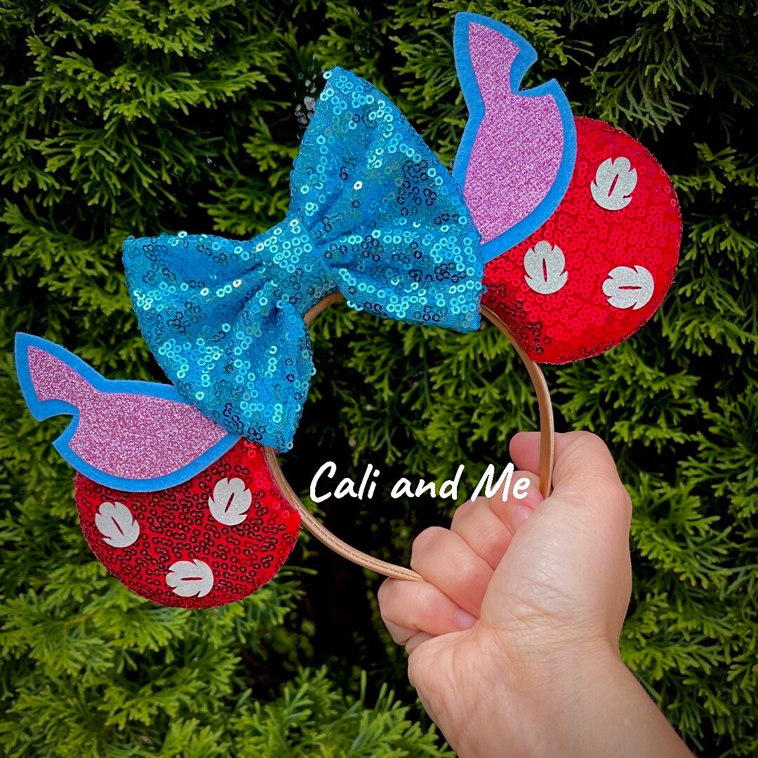 Stitch Ears Stitch Minnie Ears Stitch Mickey Mouse Ears | Etsy
