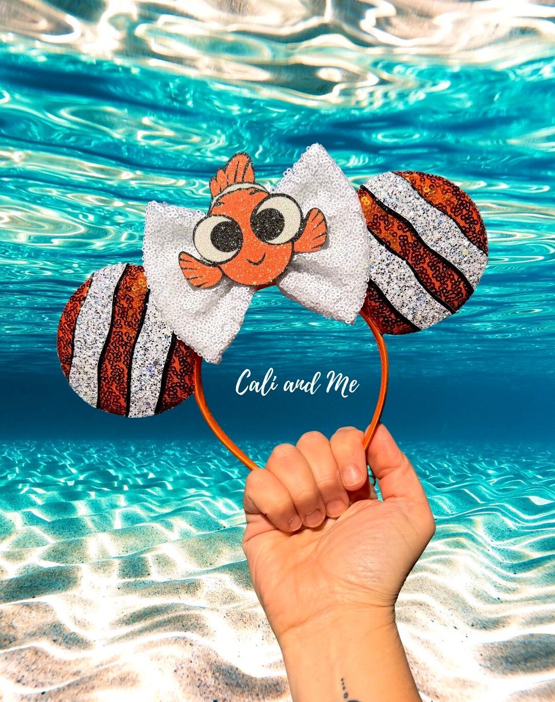 Nemo Mickey Mouse Ears, Finding Nemo Mickey Ears Headband, Nemo Minnie ...