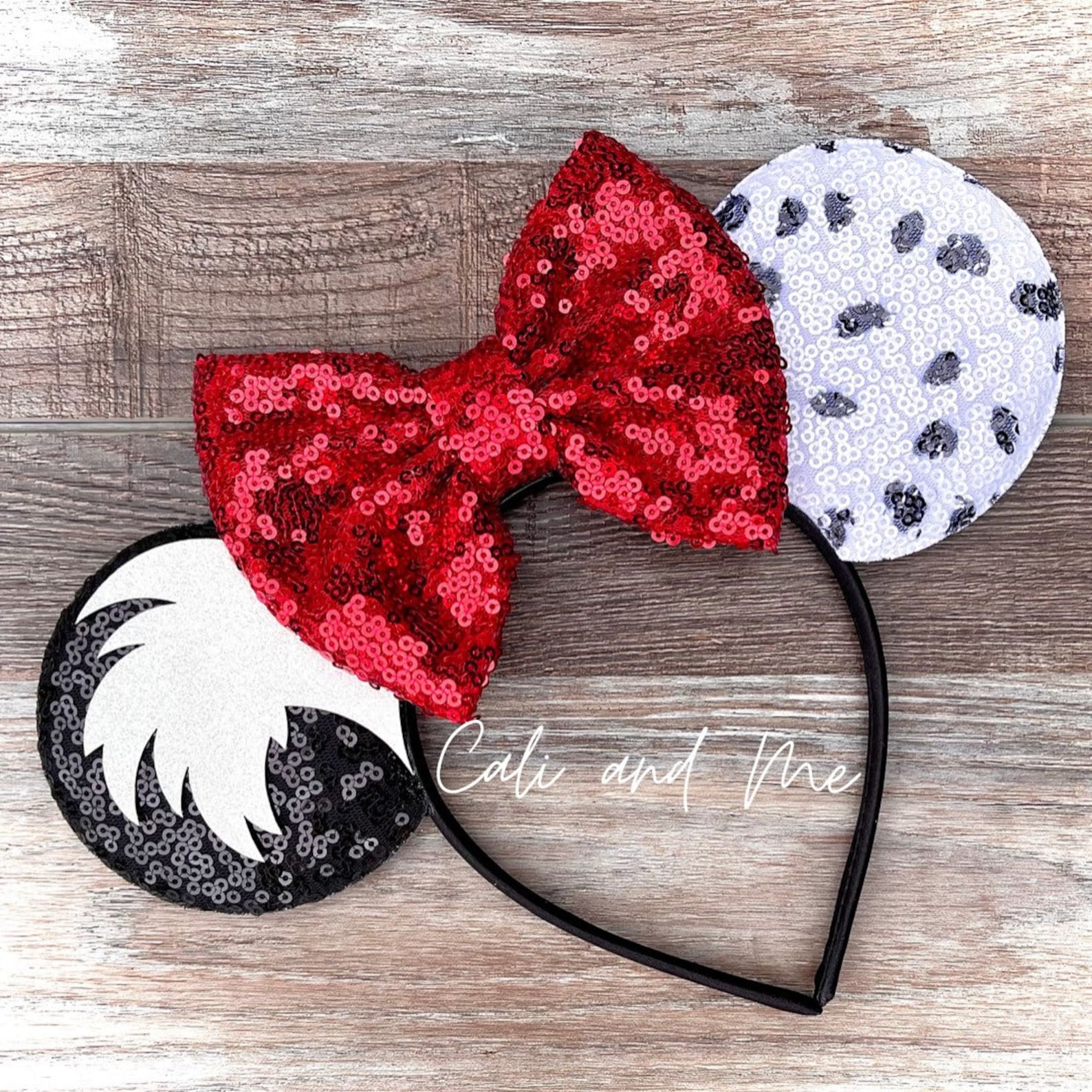 Cruella Ears Villian Ears Disney Villian Ears 101 - Etsy