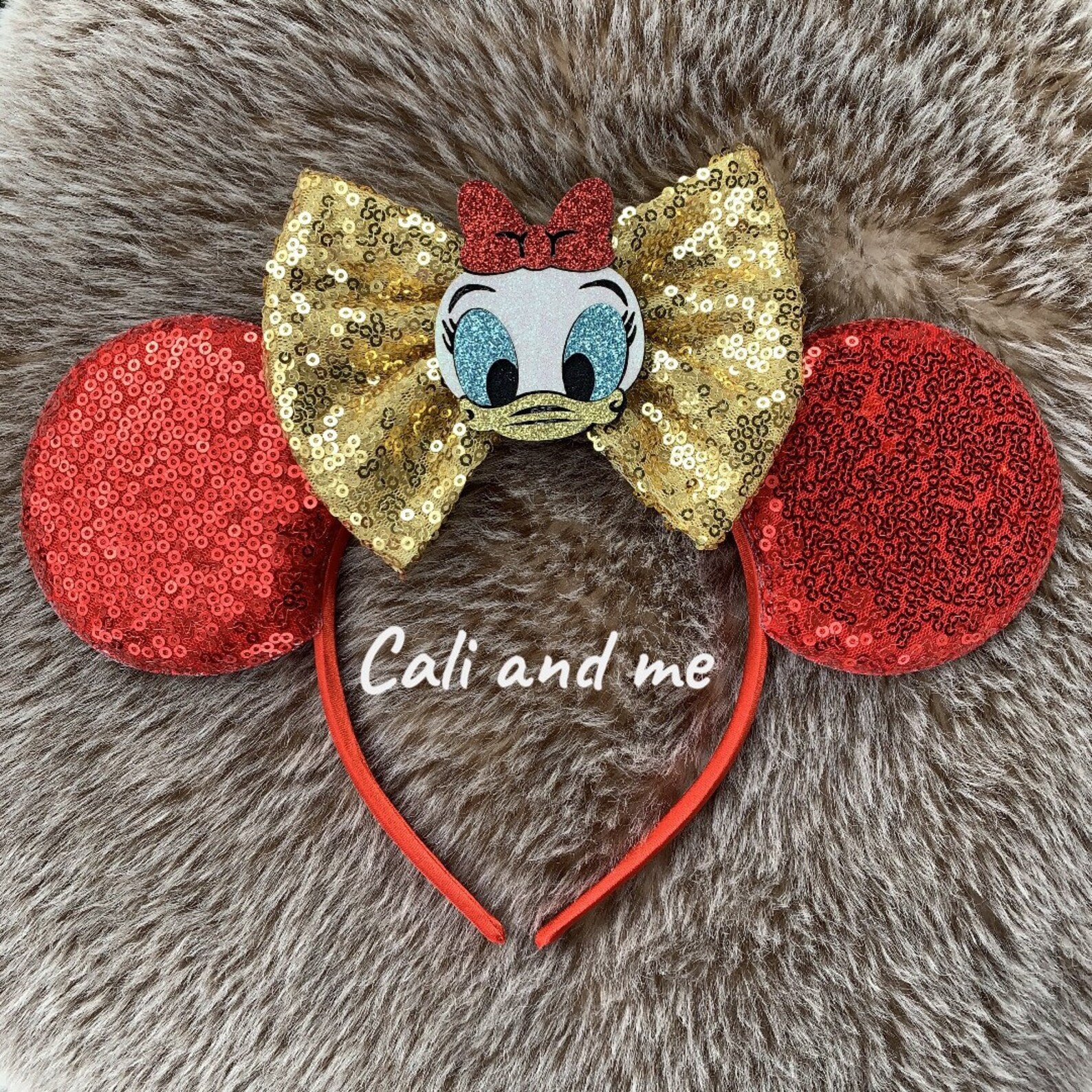 Daisy Duck Ears, Disney Daisy Duck Minnie Mouse Ears, Disney Ears ...