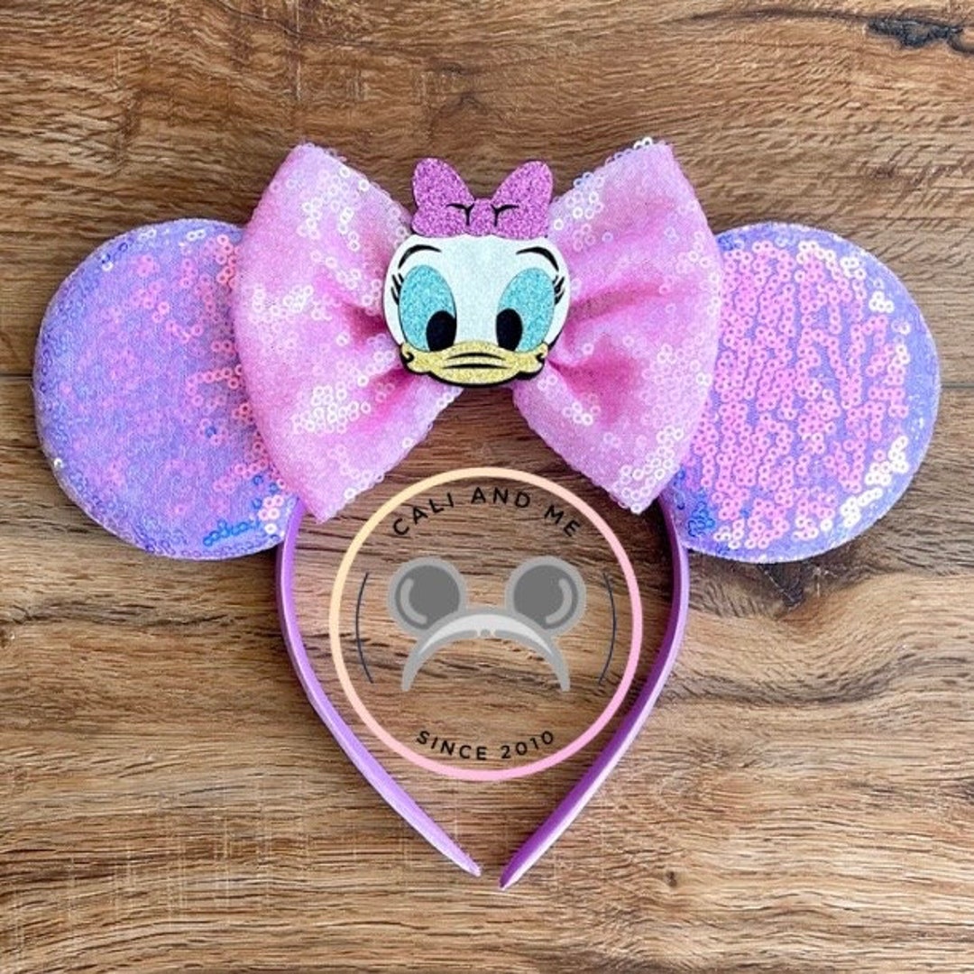 Daisy Duck Ears, Disney Daisy Duck Minnie Mouse Ears, Disney Ears ...