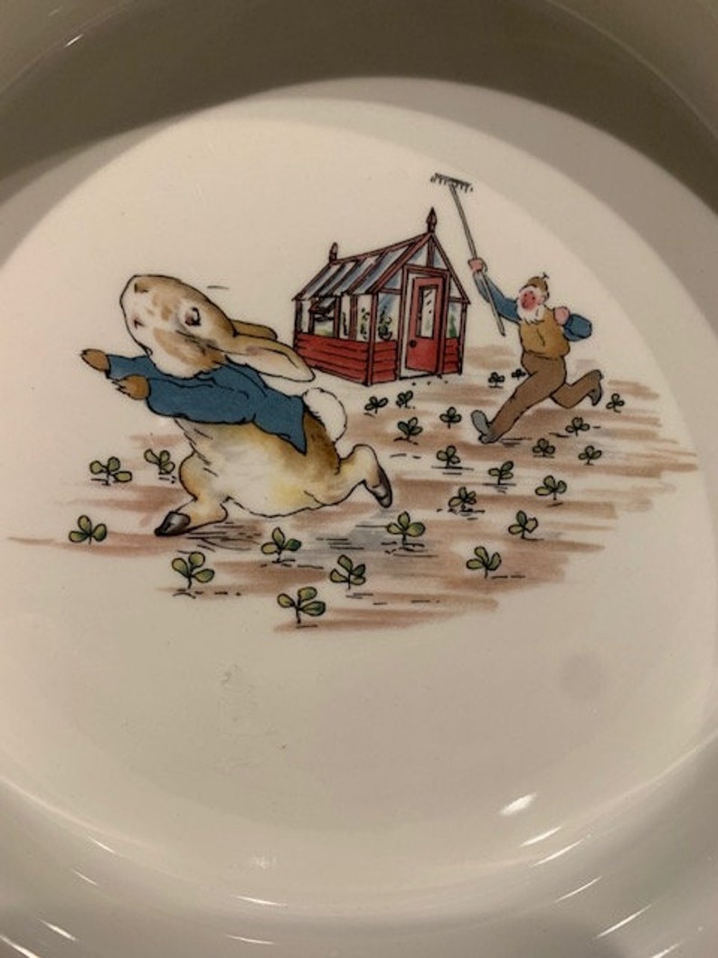 Vintage Wedgwood Peter Rabbit Child Bowl and Cup Set England - Etsy