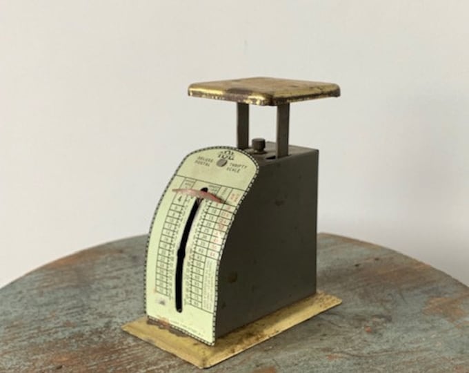 Vintage Scale, Small Postal Thrifty Scale, Tabletop Letter Scale ...