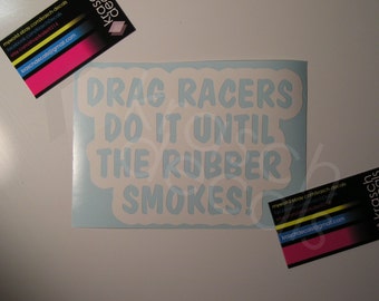 Drag racing decal | Etsy