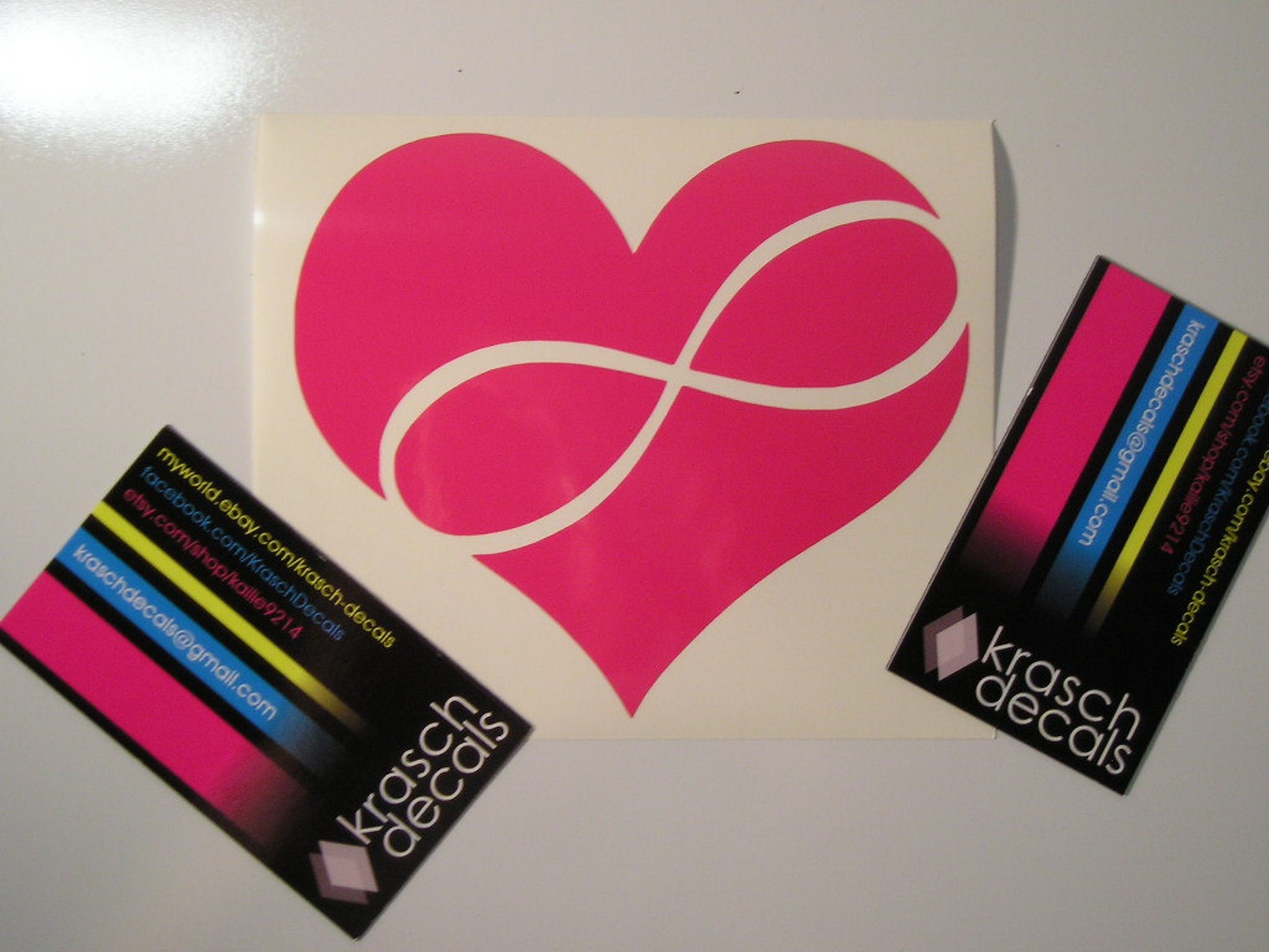 Infinite Love Vinyl Decal - Etsy