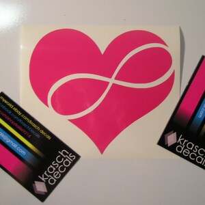 Infinite Love Vinyl Decal - Etsy
