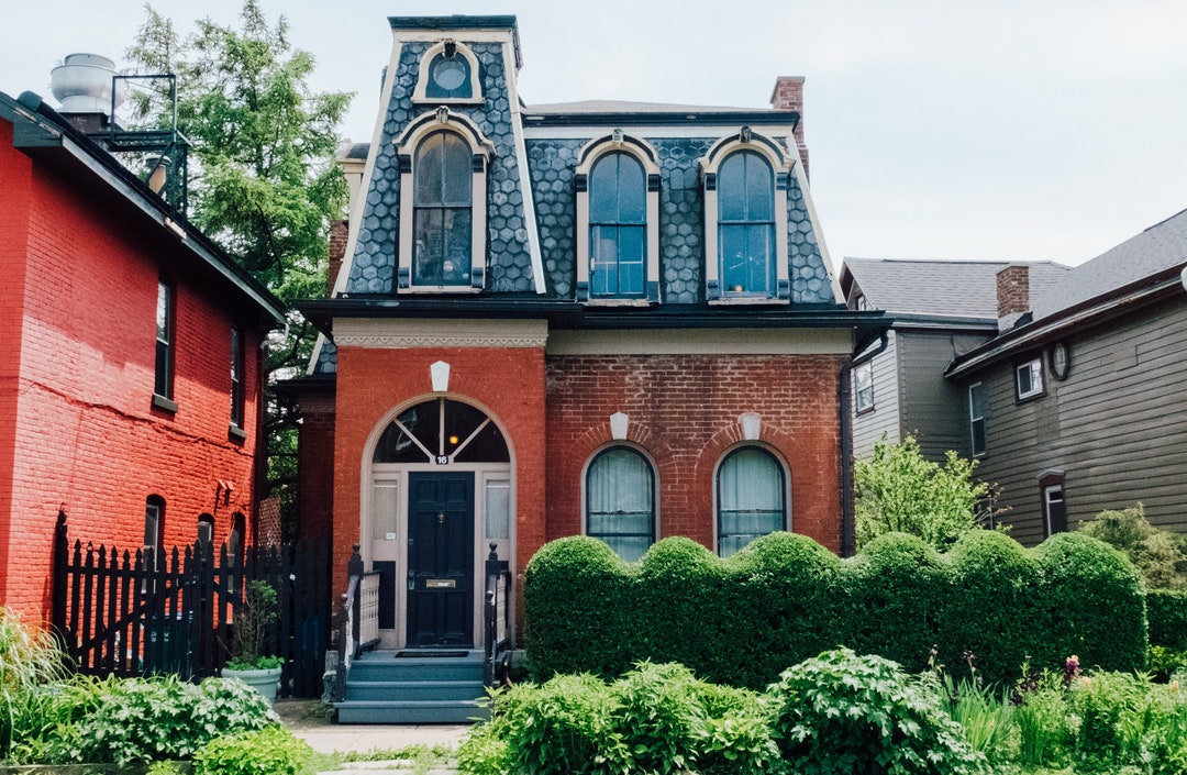 MANSARD COTTAGE Photography Print Buffalo Allentown Mansard ...