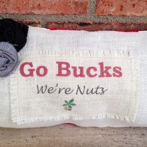 Ohio State Buckeyes We're Nuts Pillow - Etsy