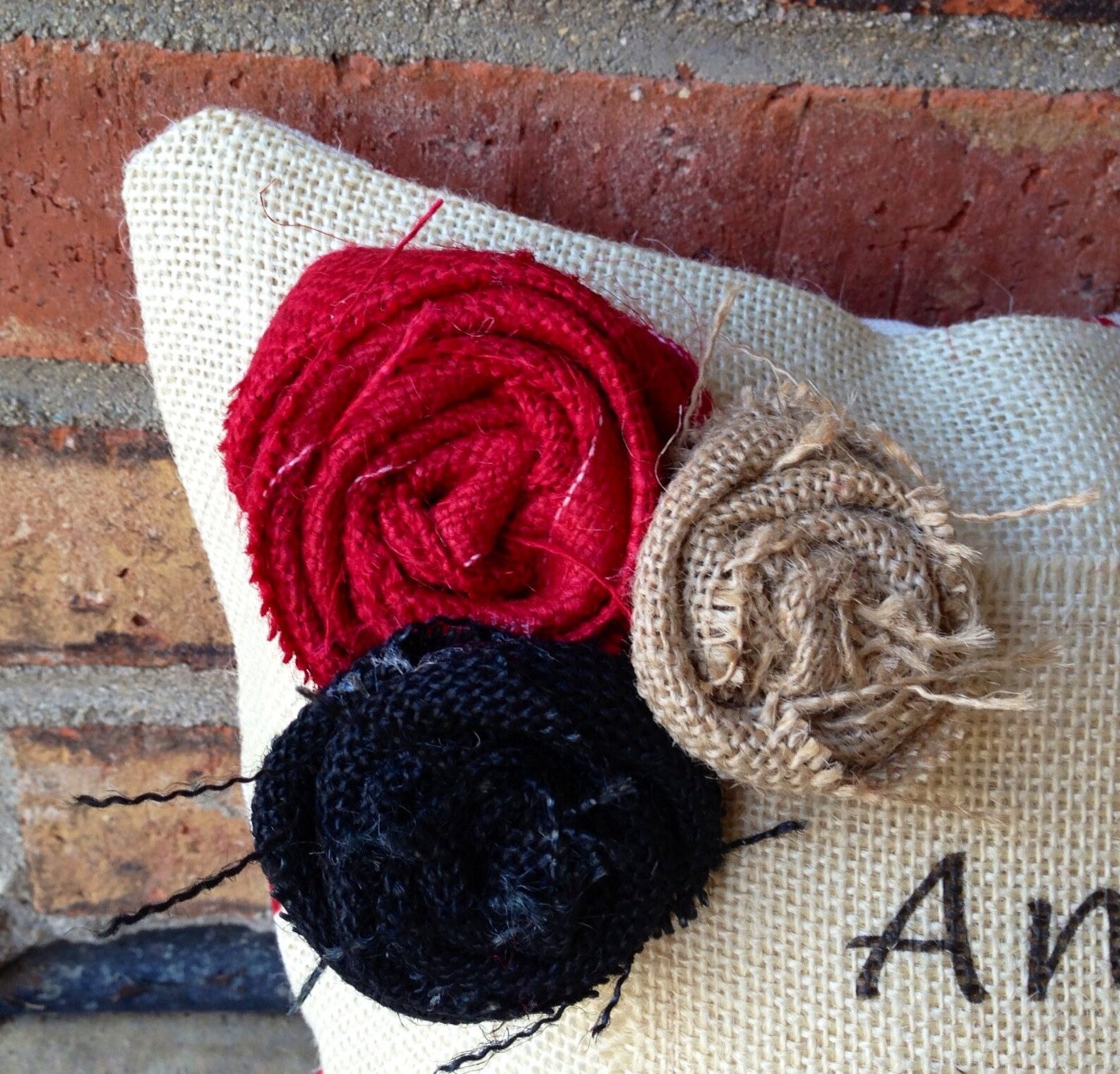 Cincinnati Reds Burlap/red Chevron Pillow - Etsy