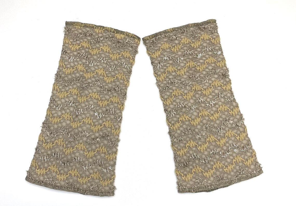 Arm Warmers Cuffs Arm Warmers Fluffy Retro Warm Crochet Optics - Etsy