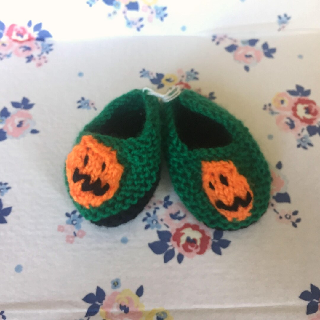 Baby Pumpkin Shoes, Halloween Pumpkin, First Halloween Shoes, Halloween ...