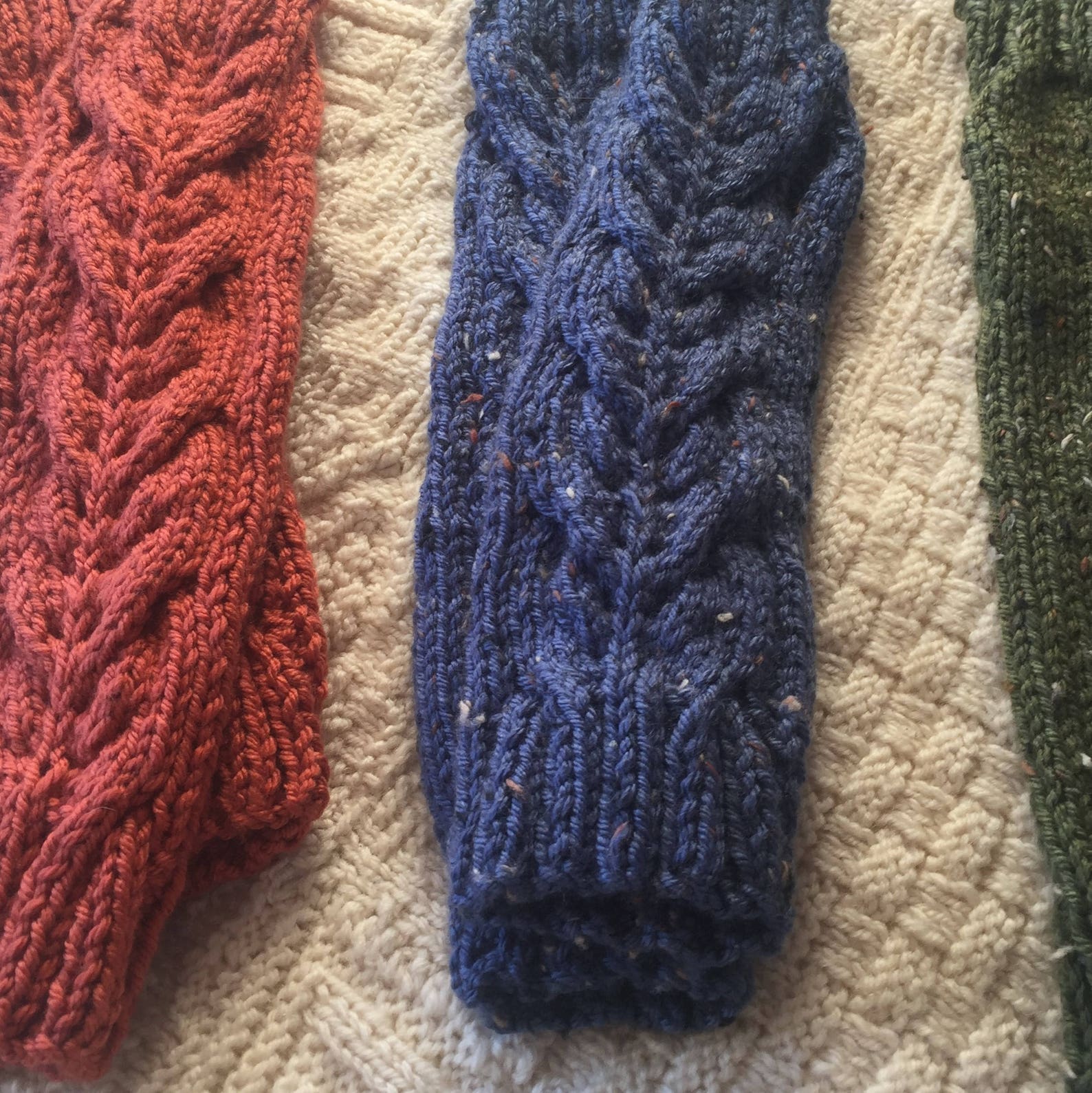 Hand Knit Arm Warmers Cosy Sleeves Knitted Hand Warmers | Etsy