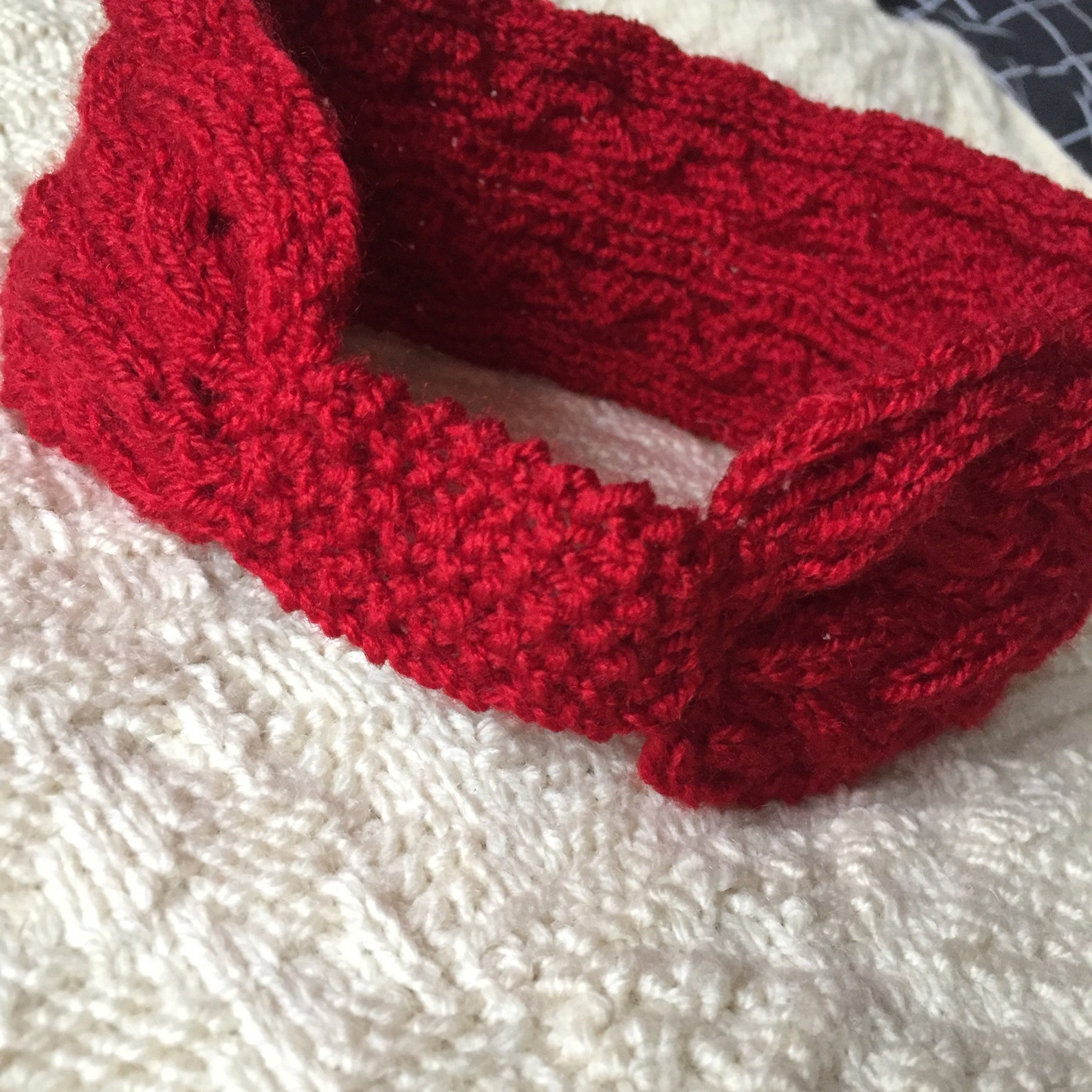 Knitting Pattern for Winter Headband, Plait Effect Headband Pattern ...