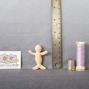 PDF Sewing Pattern for 1:16 Scale Cloth Doll Family, DIY Posable ...