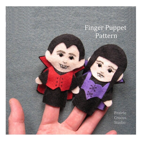 Felt Finger Puppets - Etsy