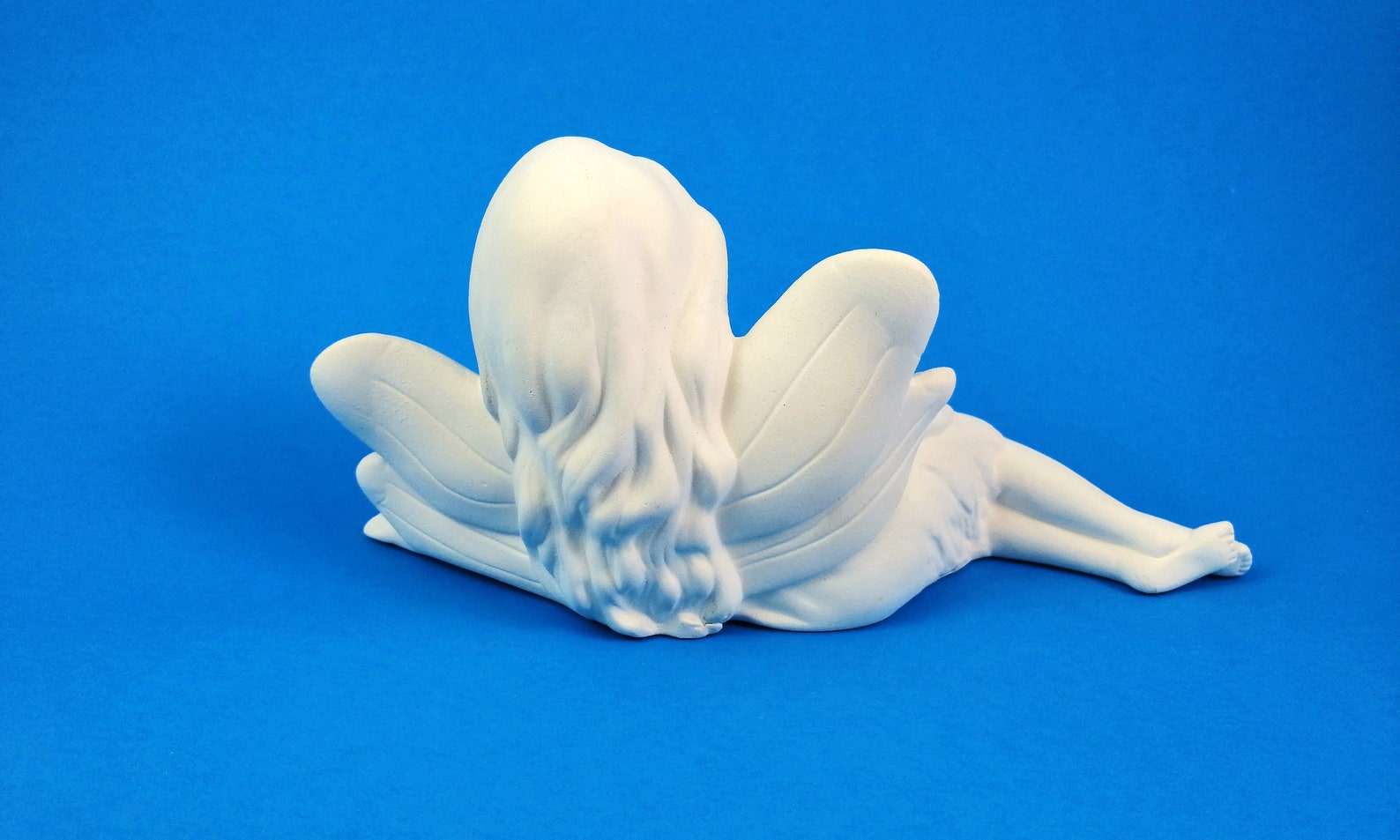 READY TO Ship-ready to Paint Ceramic Fairy Laying Down 8 - Etsy