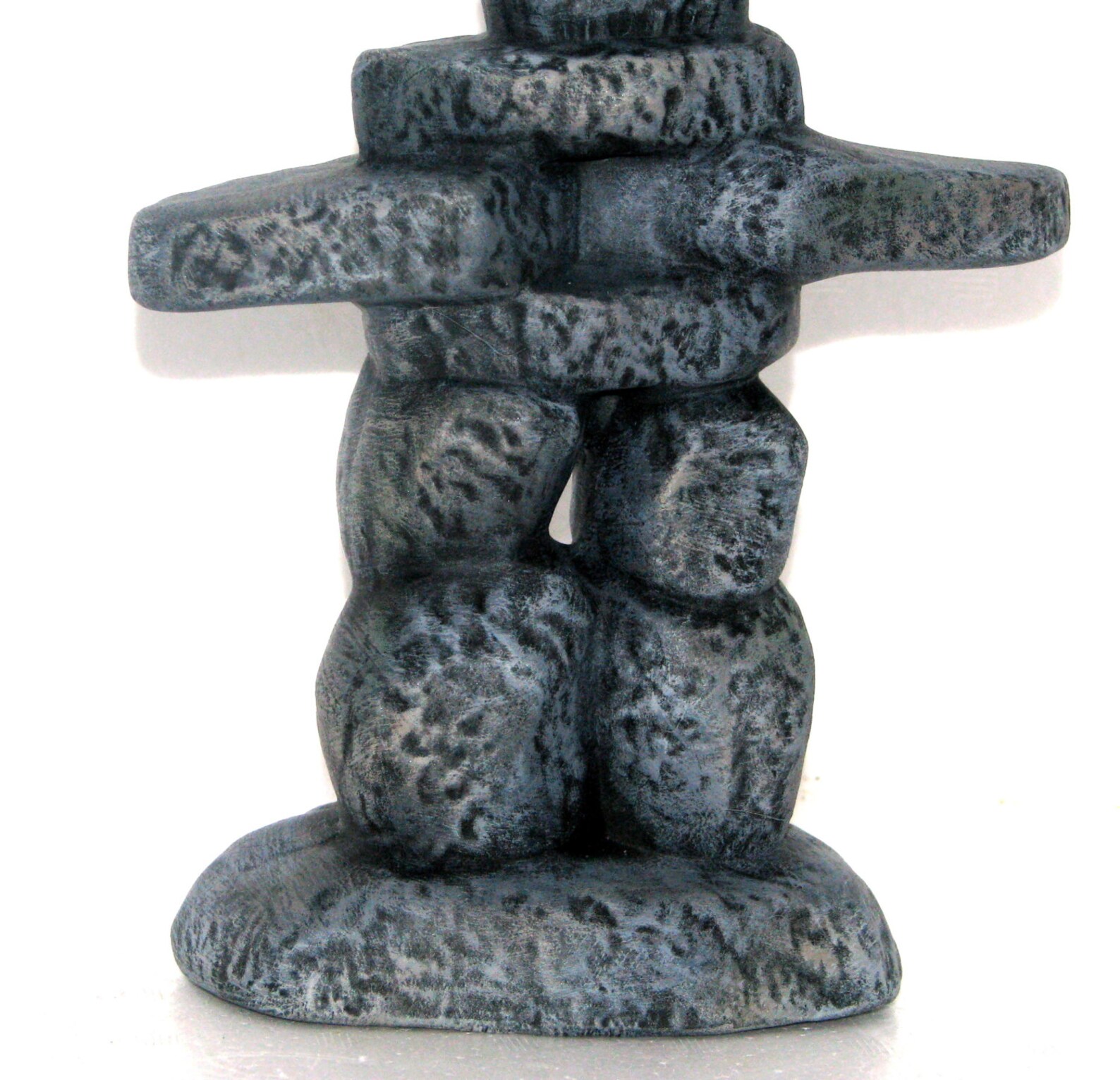 Ceramic Painted Inukshuk 7.5 Inches hand Made Canada - Etsy