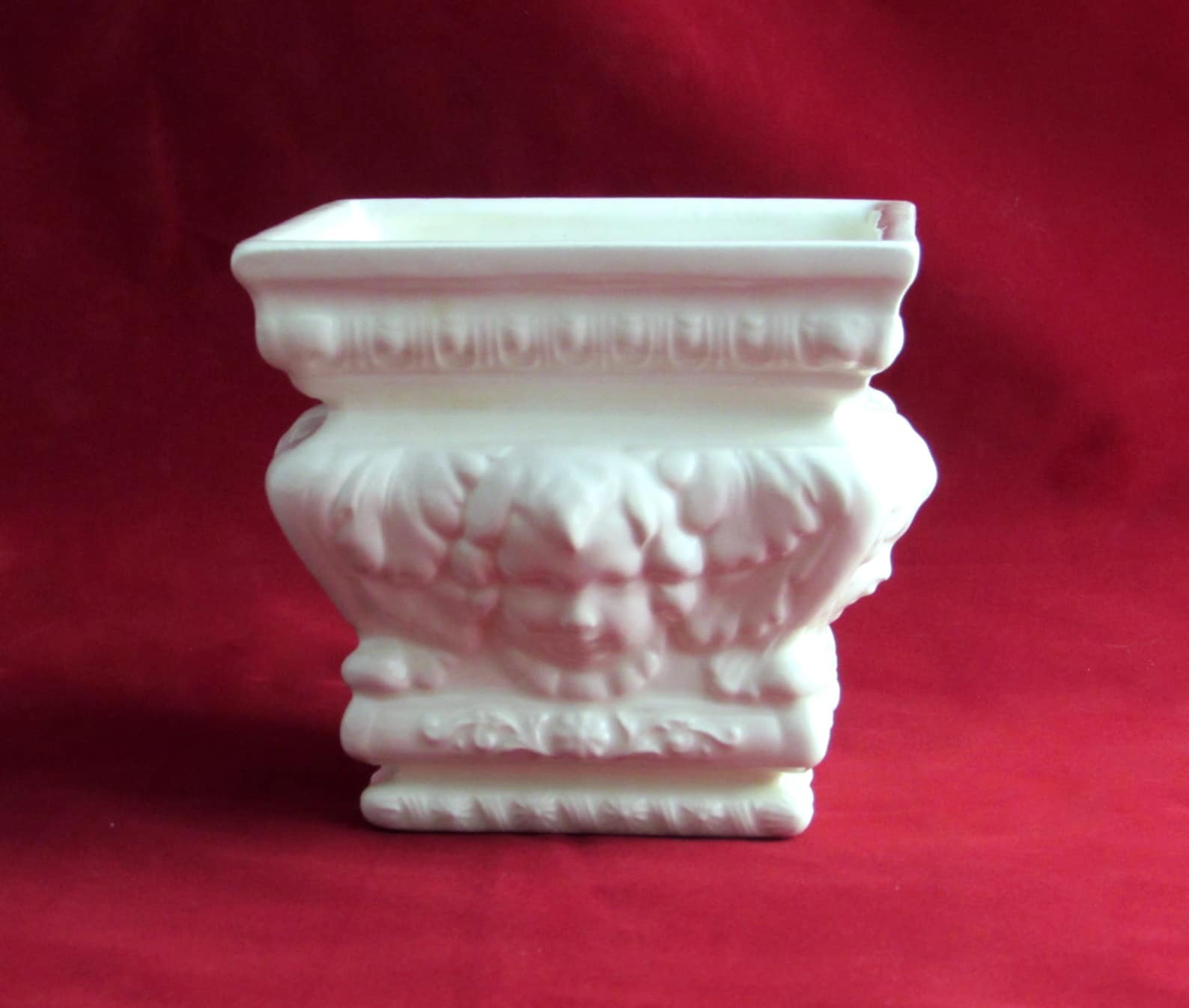 Ceramic Cherub Planter or Centerpiece - 5 Inches - Etsy Canada