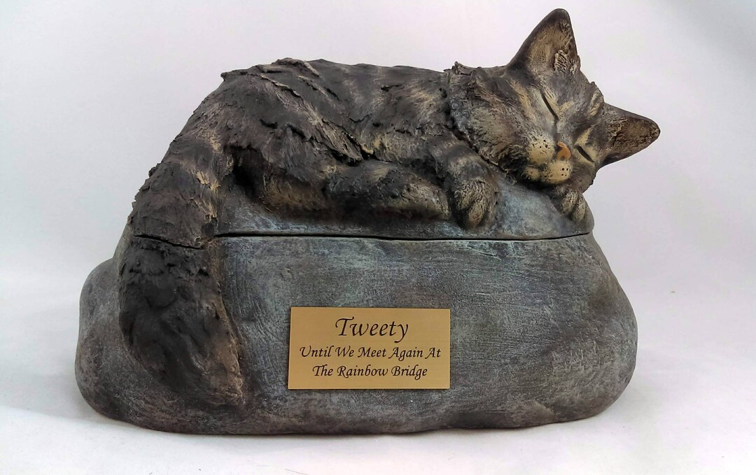 Ceramic Long Haired Engraved and Custom Sculpted and Painted Two Piece ...