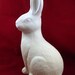 Ready to Paint - Large Ceramic Bunny for the Garden - 14 Inches ...