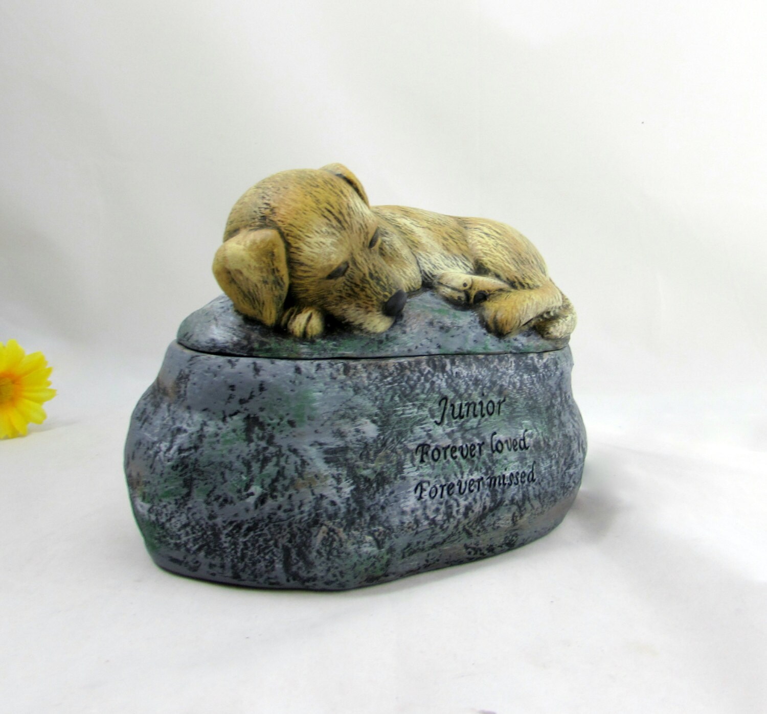 Ceramic Painted Golden Labrador or Retriever Dog Cremation Urn | Etsy