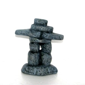 Ceramic Painted Inukshuk - 7.5 Inches -hand Made, Canada, Native ...