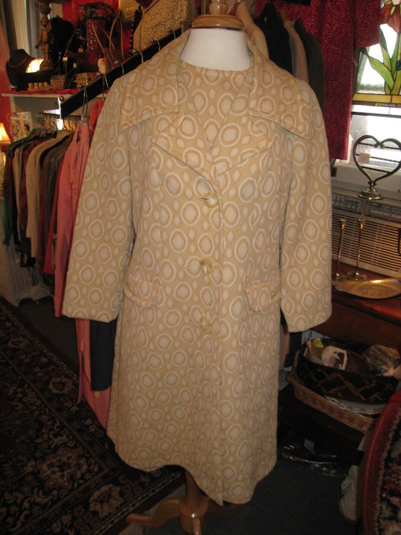 1960 "Edith Flagg of California" Coat and Dress - Gem