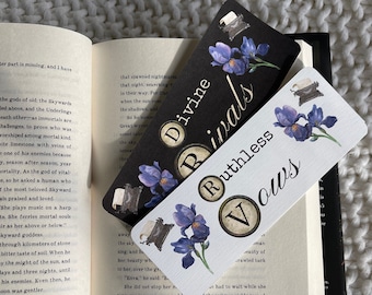 Divine Rivals Bookmarks Dear Roman Dear Iris Ruthless Vows - Etsy