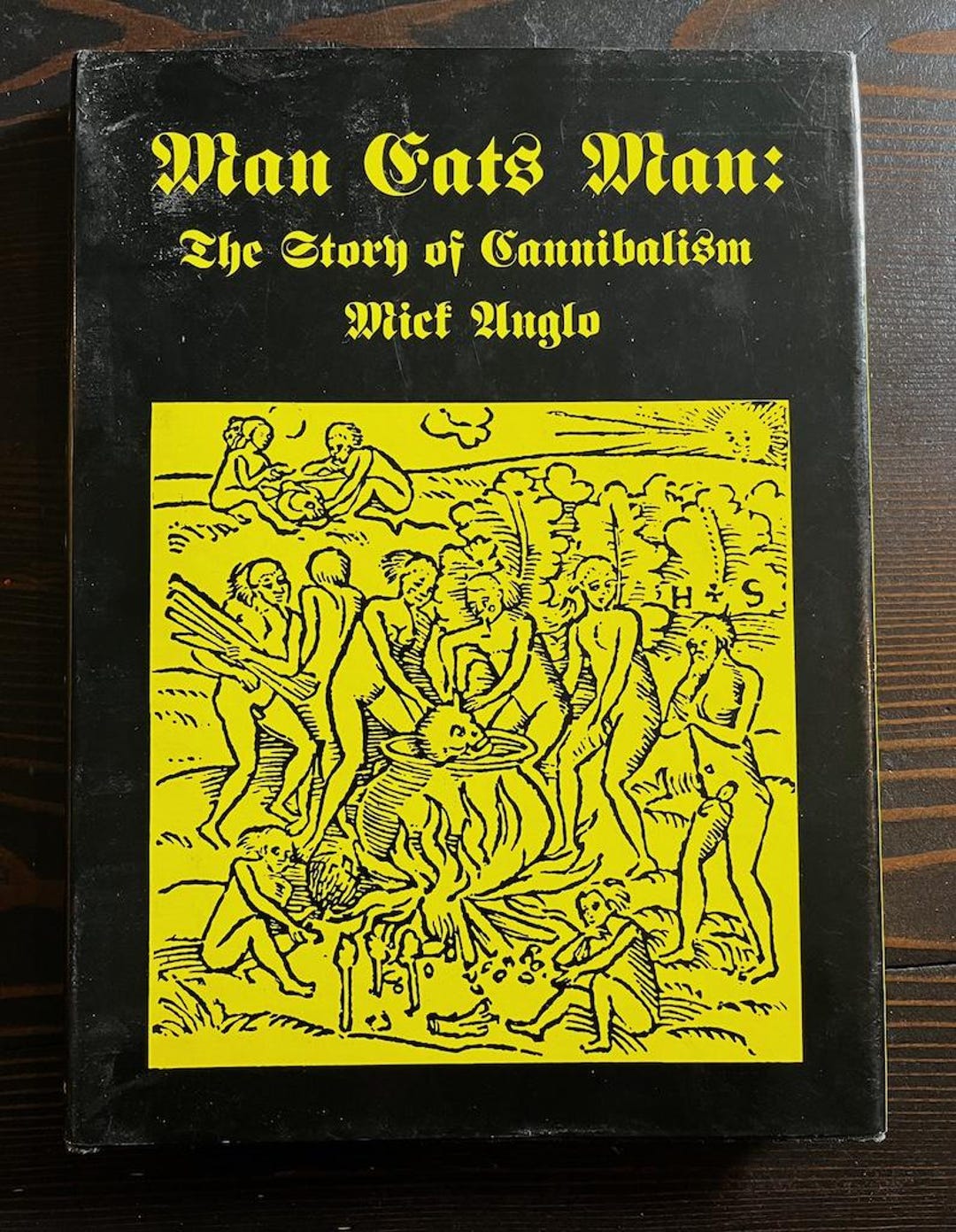 Man Eats Man the Story of Cannibalism by Mick Anglo Hardback With Dust ...