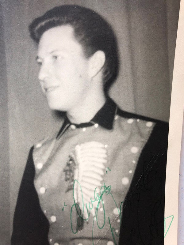 1963 Darrell McCall Signed Photograph Cherokee Cowboys - Etsy.de