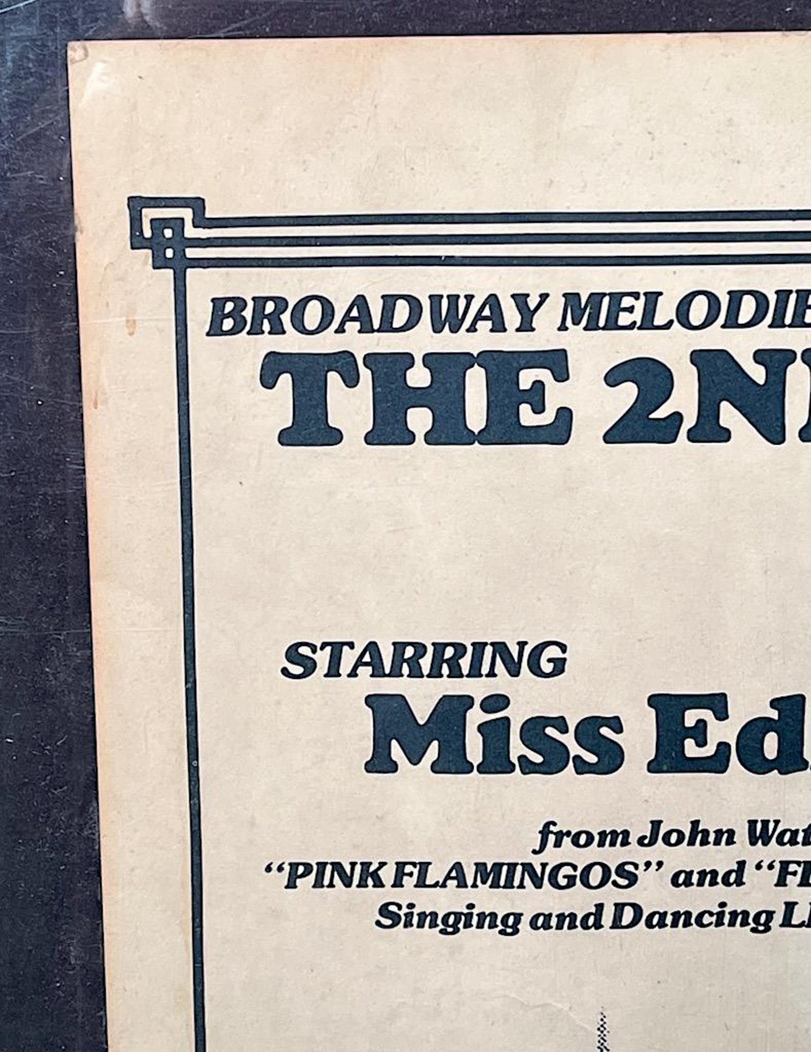 Original Poster Edith Massey Poster for 2nd Annual End of the World ...