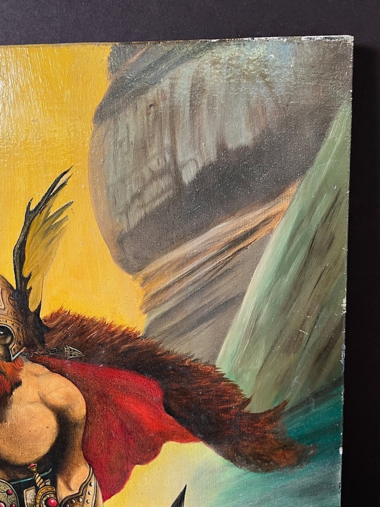 Original Painting of Frank Frazetta Art by Marc Kaplan 1978 - Etsy