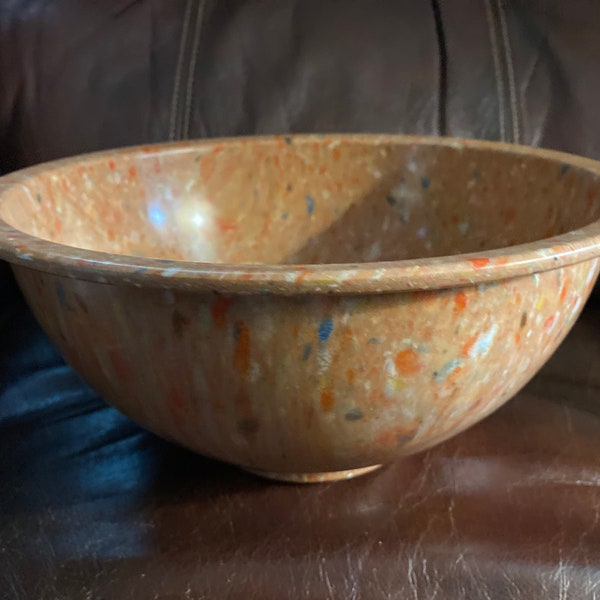 Texas Ware Speckled Bowl - Etsy