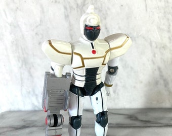 White Blaster Beetleborg - Etsy