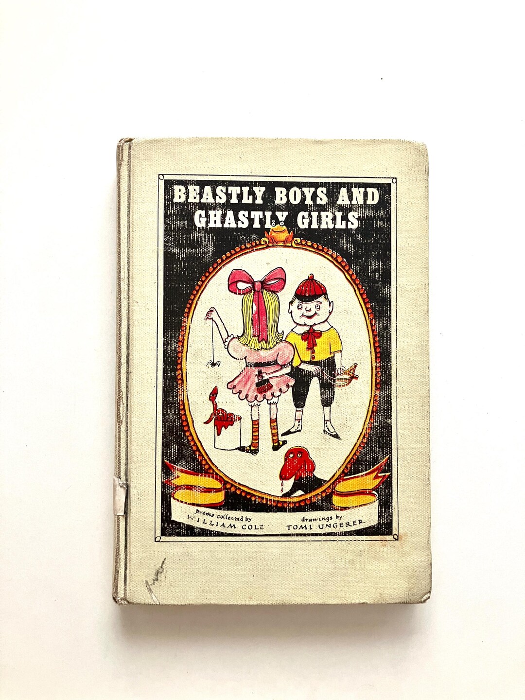 Vintage Halloween Beastly Boys and Ghastly Girls Hardback Library ...