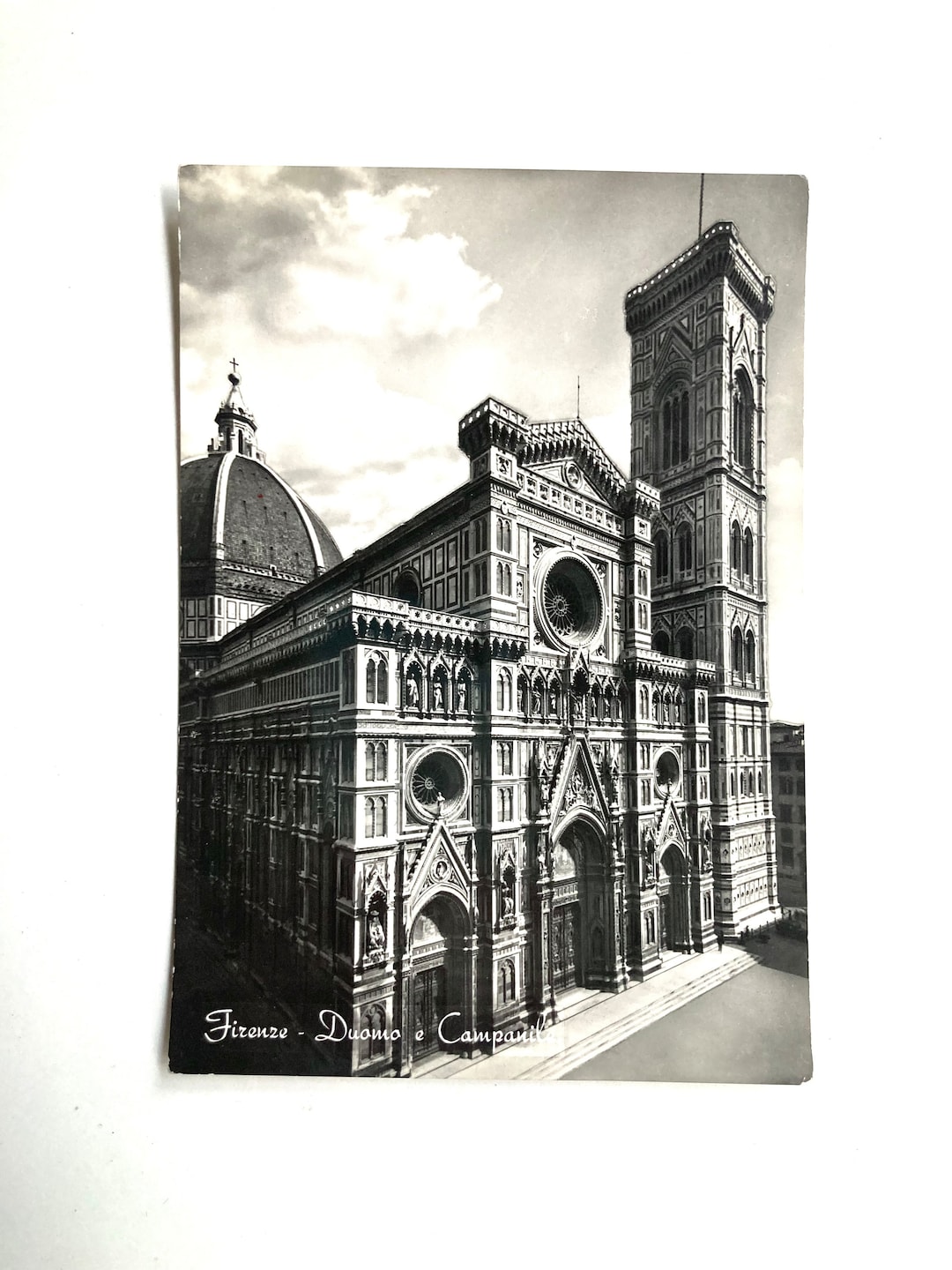 Vintage Souvenir Postcard of Firenze Florence Italy Duomo - Etsy