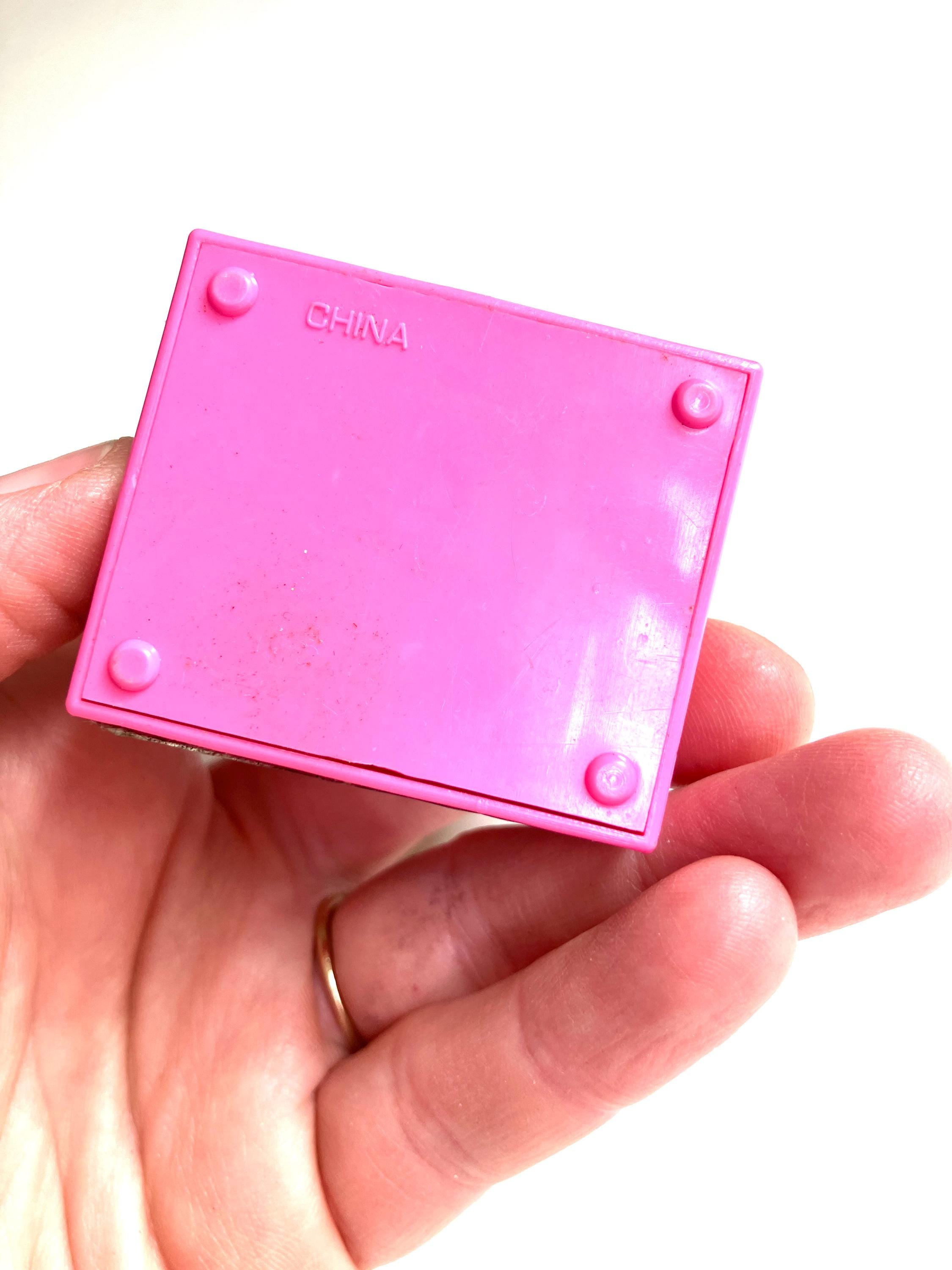 Vintage Pink Barbie-sized Dollhouse Vinyl Record Player Wind-up Toy - Etsy