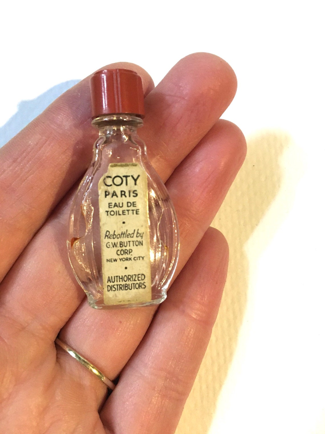 Tiny Very Rare 1910s S Vintage Coty Eau De Toilette Perfume - Etsy