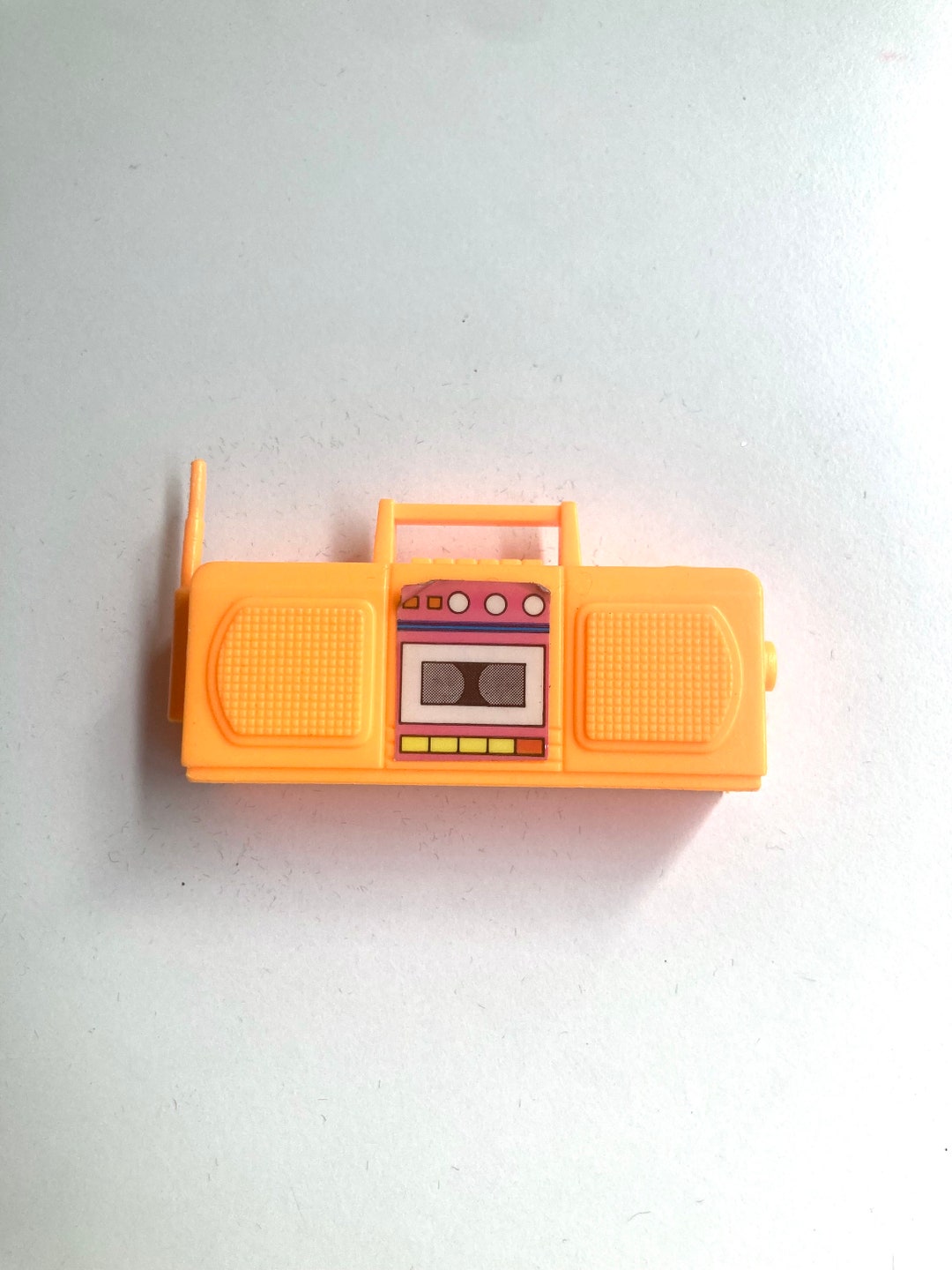 Vintage Orange Barbie-sized Dollhouse Boombox Toy - Etsy