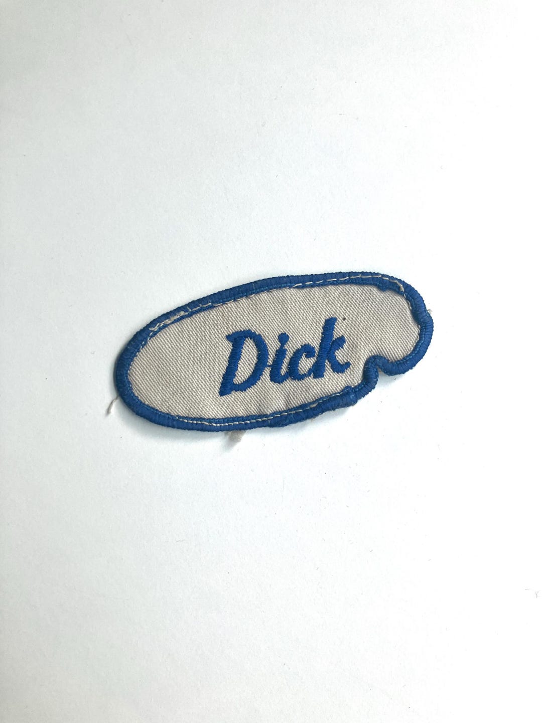 Dick Vintage Name Patch Appliqué - Etsy