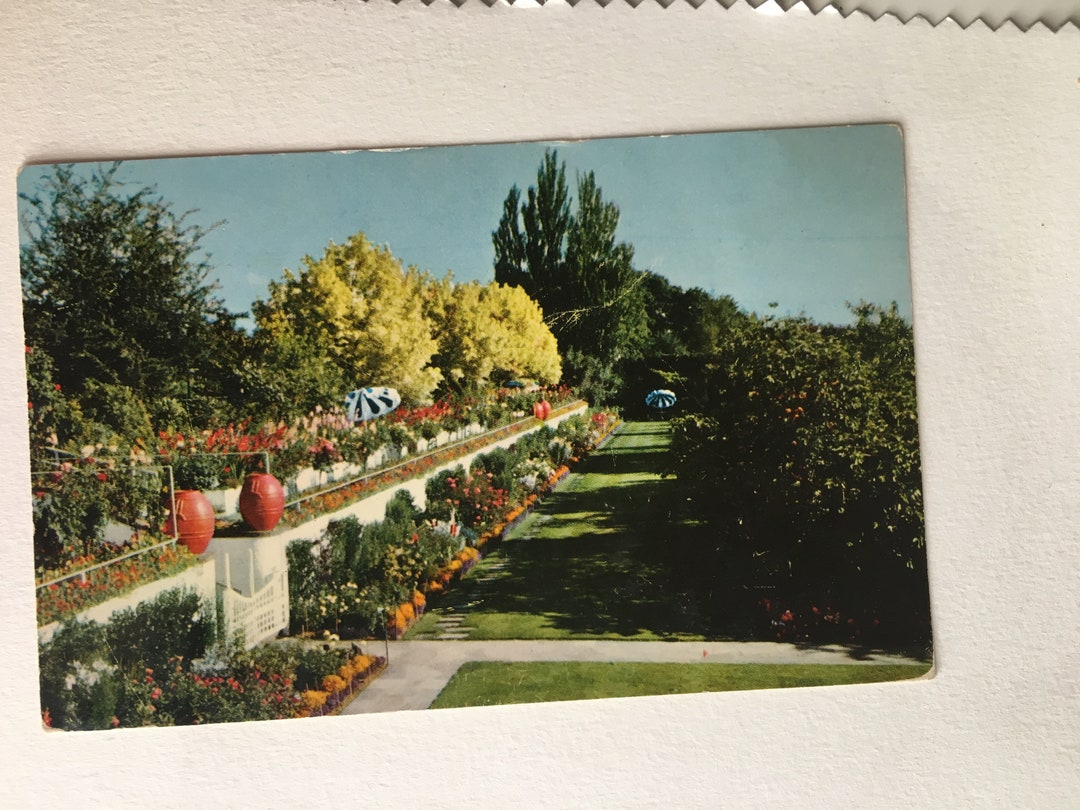 Vintage Postcard Lambert Gardens Portland Oregon - Etsy