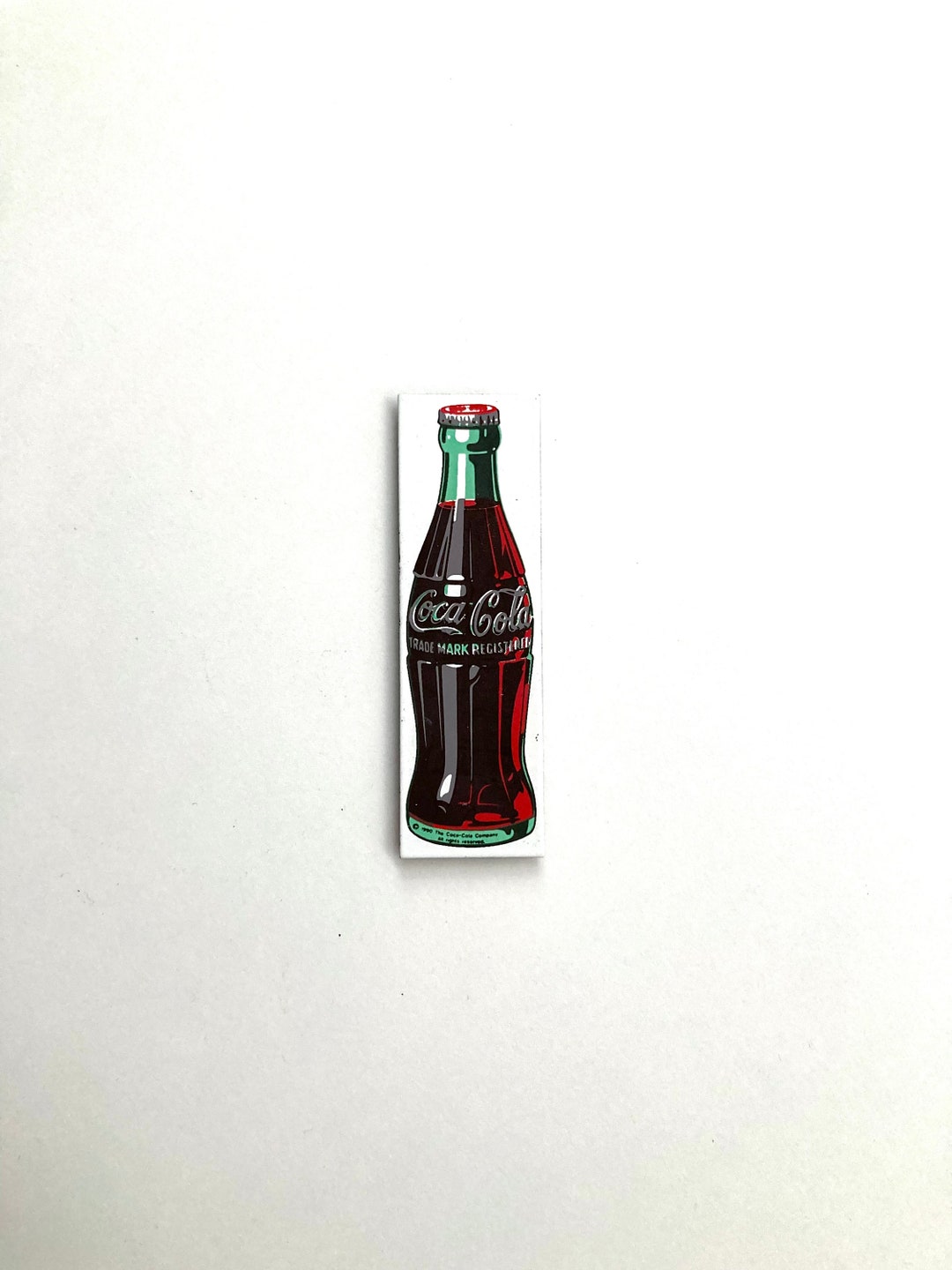Vintage Coca-cola Coke Bottle Metal Magnet - Etsy